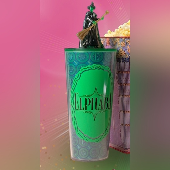 Dining | New Regal Exclusive Wicked Movie Merch Cup Lid Topper Straw ...